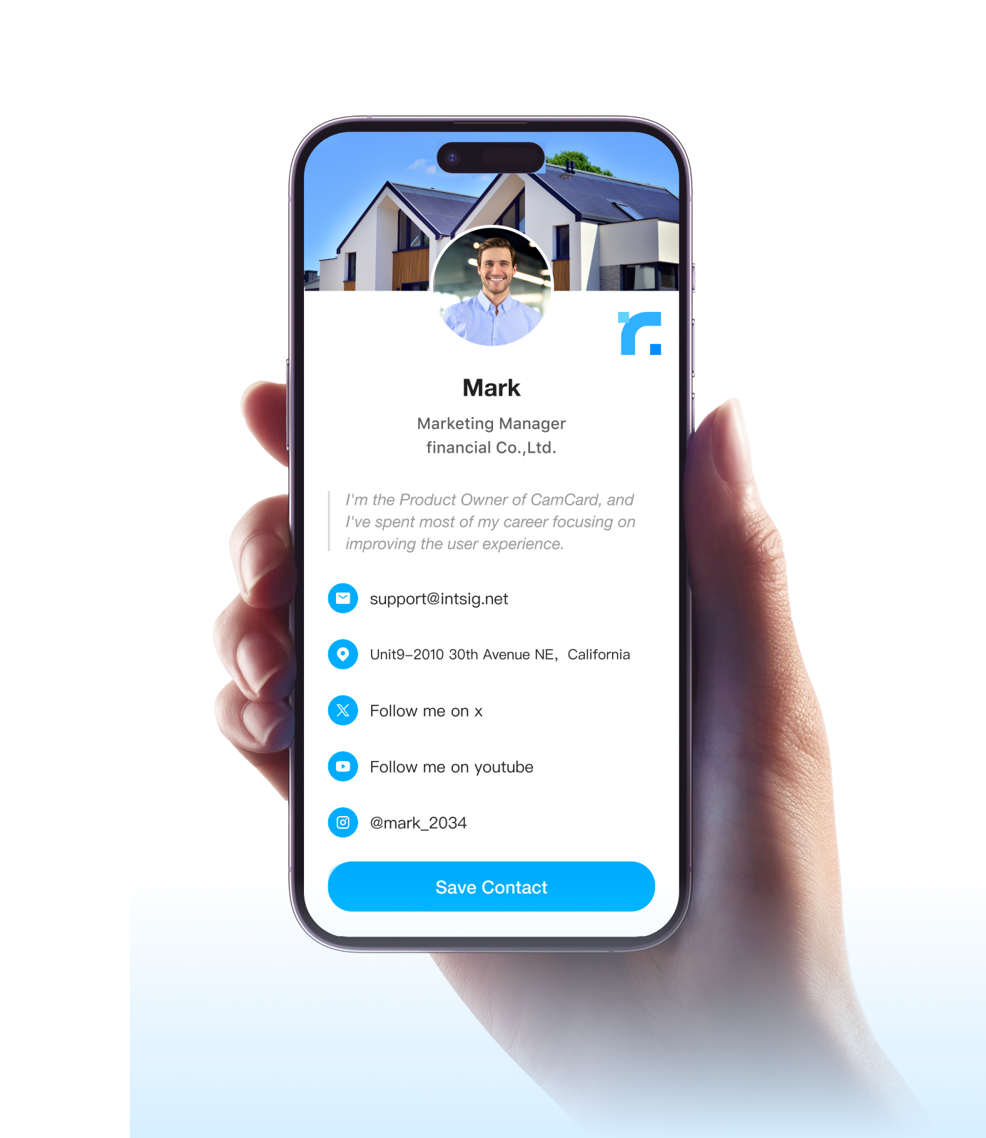 CamCard s Digital Business Card App For IOS Android